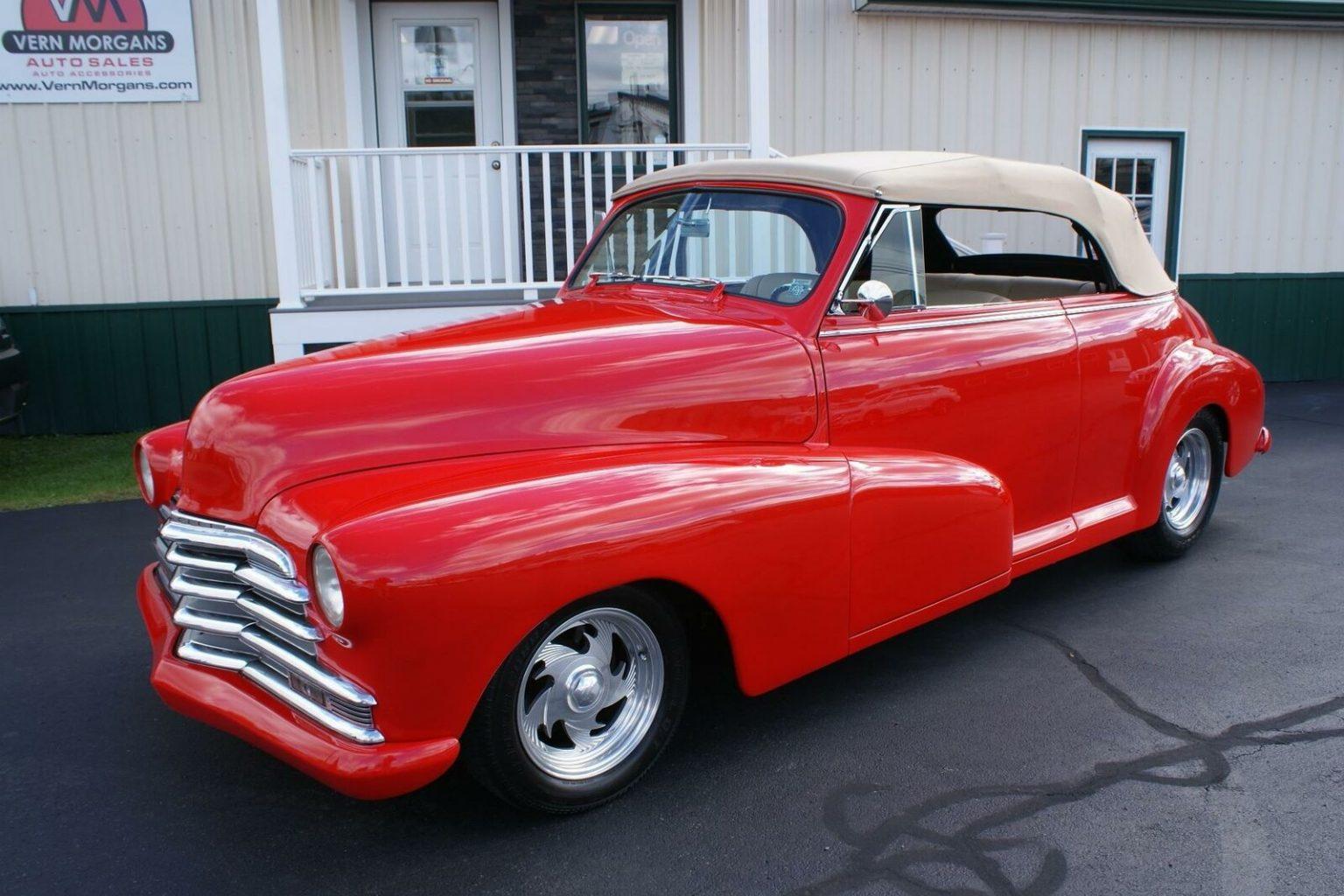 1947 Chevrolet Fleetmaster Street Rod Convertible for sale